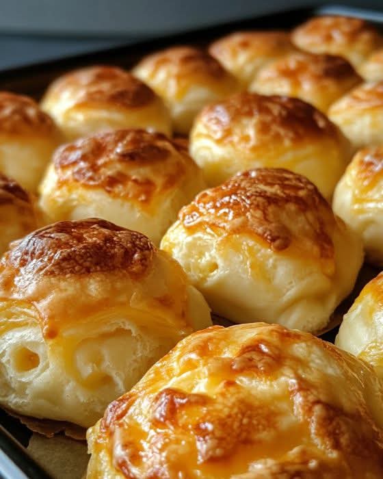 Baked Cheese Buns - Delicious Bites