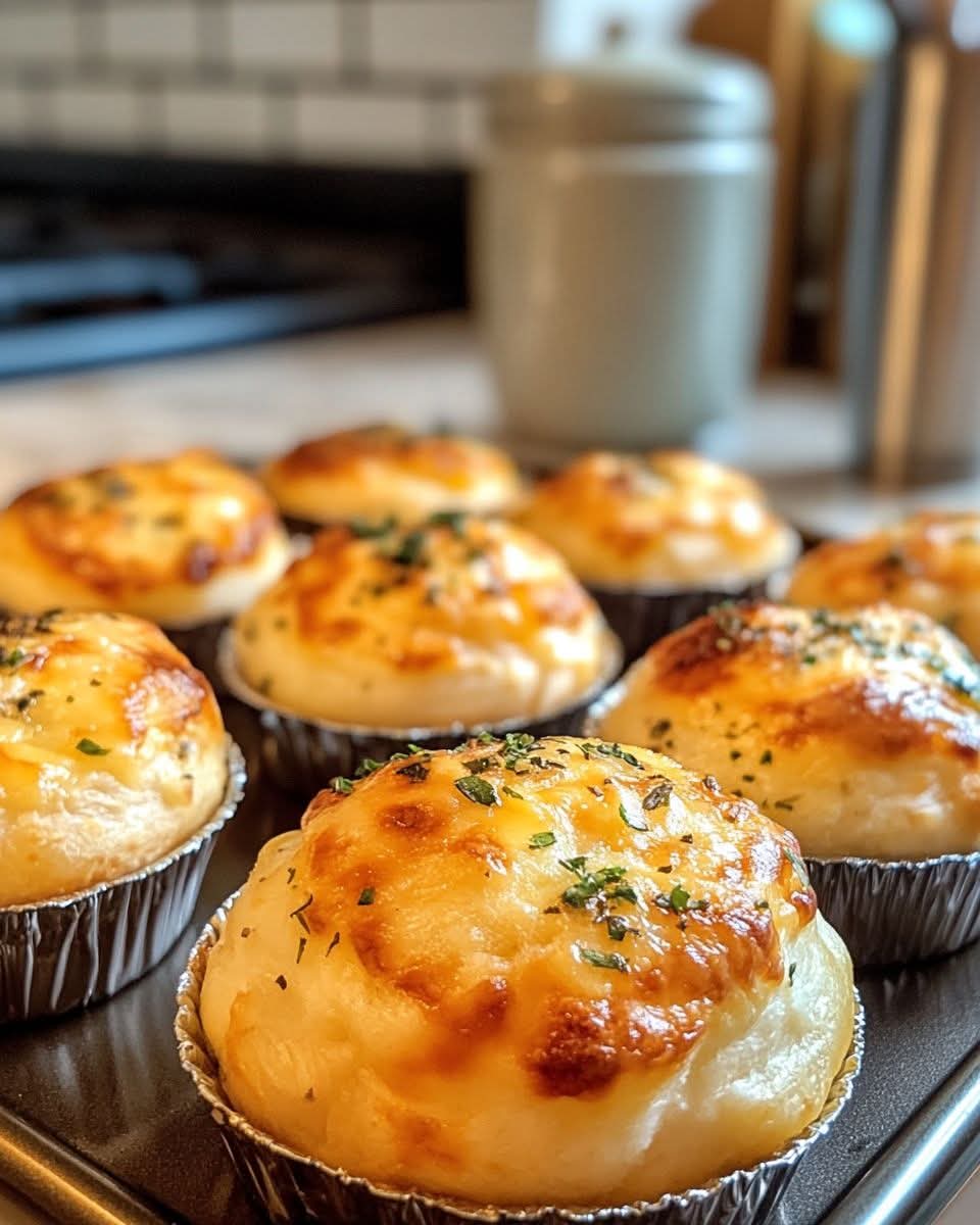 Cheese-Stuffed Brioche Buns - Delicious Bites