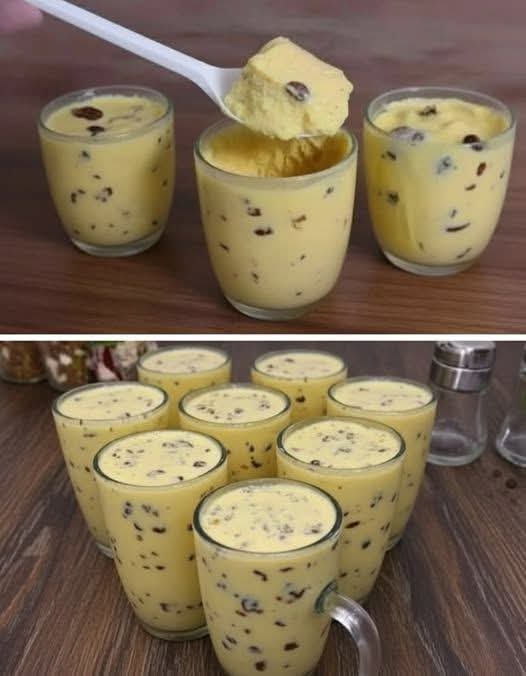 Saffron Dry Fruit Custard Cups Recipe - Delicious Bites