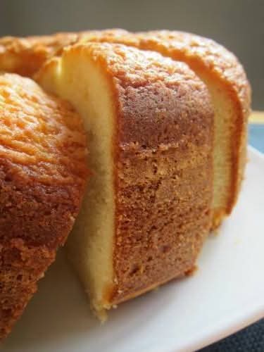Two-Step Pound Cake - Delicious Bites